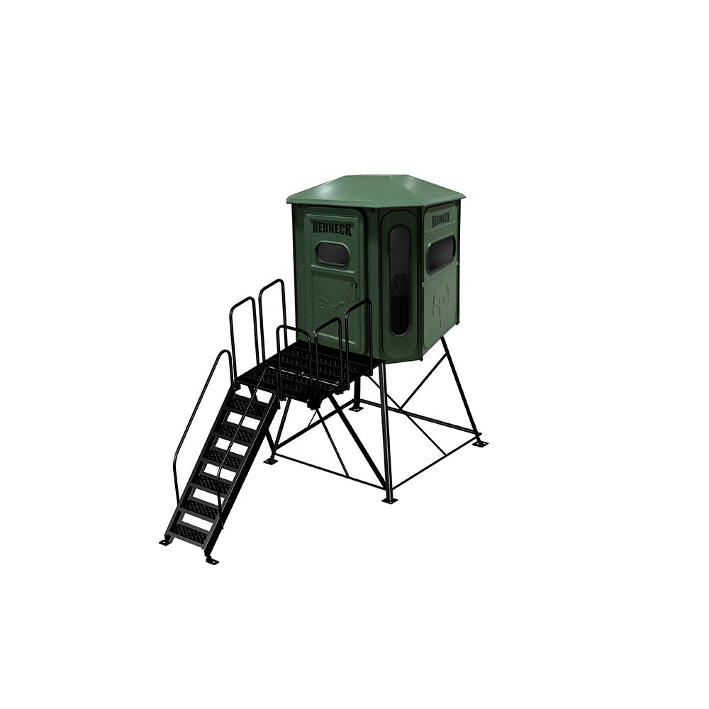 The Buck Palace 6X6 Platinum 360º Box Blind | Redneck Blinds