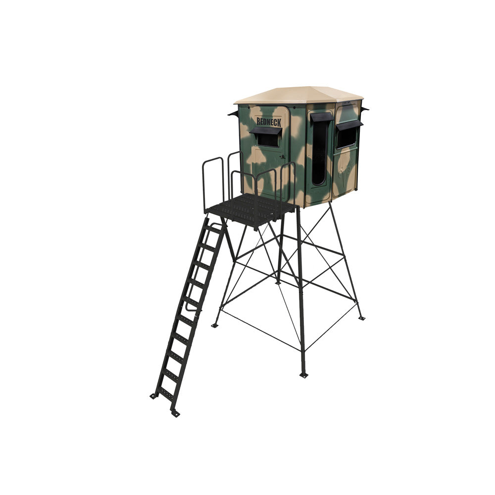 The Big Country 6X7 360 Box Blind from Redneck Blinds