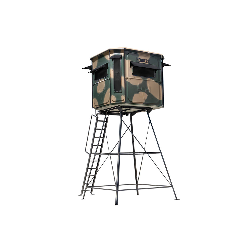The Big Country 6X7 360 Box Blind from Redneck Blinds