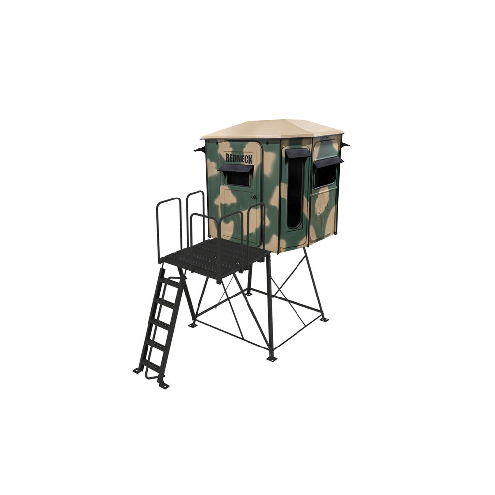 The Big Country 6X7 360 Box Blind from Redneck Blinds