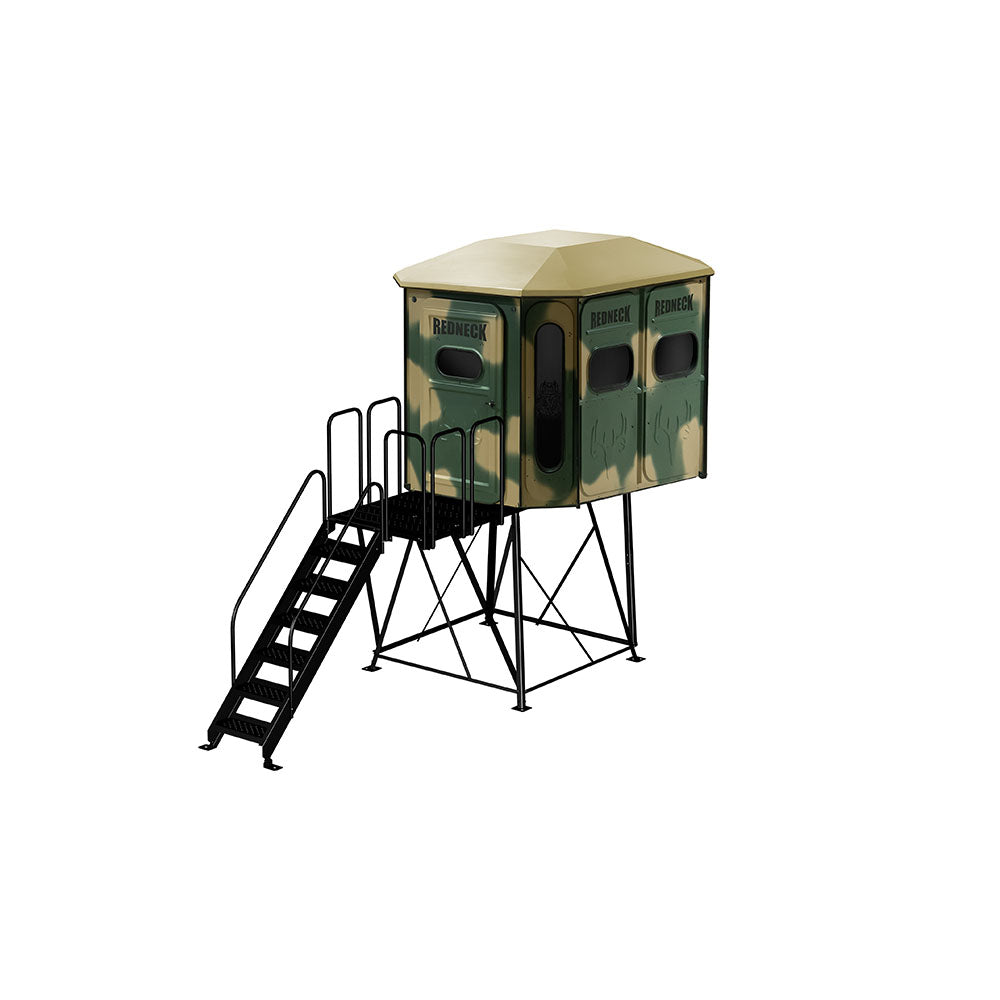 The Game Changer 6x8 360 Box Blind | Redneck Blinds