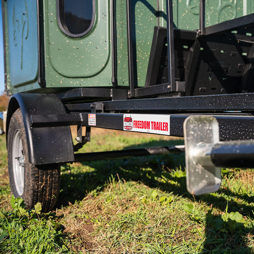 Portable Hydraulic Deer Blind Trailer - Redneck Blinds