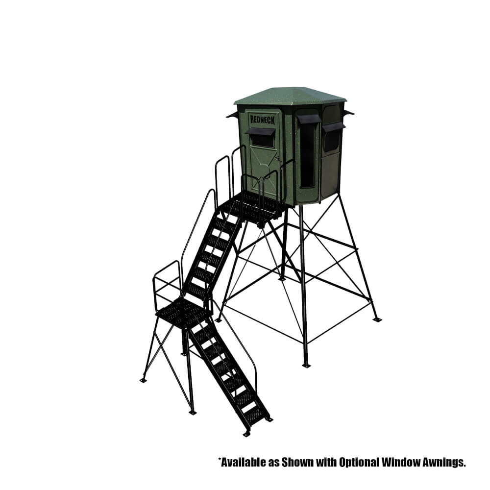 The Predator 5x6 Platinum 360º Box Blind | Redneck Blinds