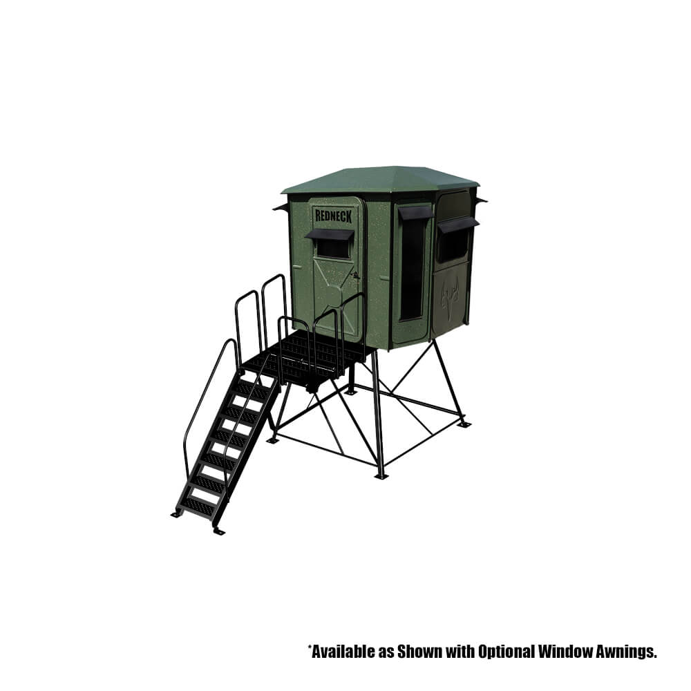 The Big Country 6X7 360 Box Blind from Redneck Blinds