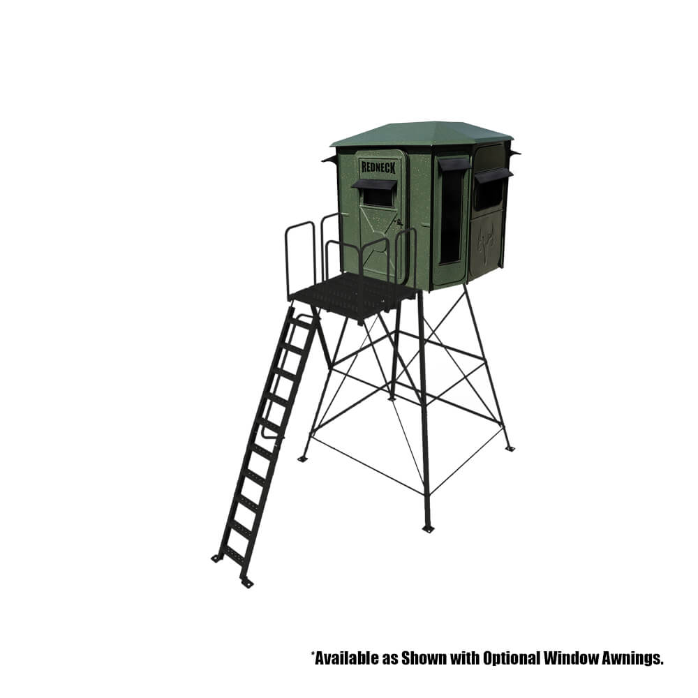 The Big Country 6X7 360 Box Blind from Redneck Blinds