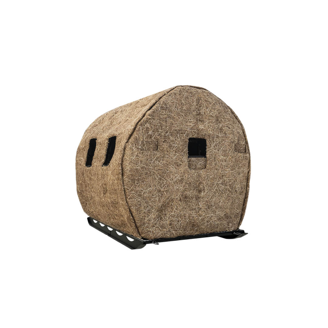 Save Time Moving Your Hunting Blind with the Bale Blind Sled - Redneck ...